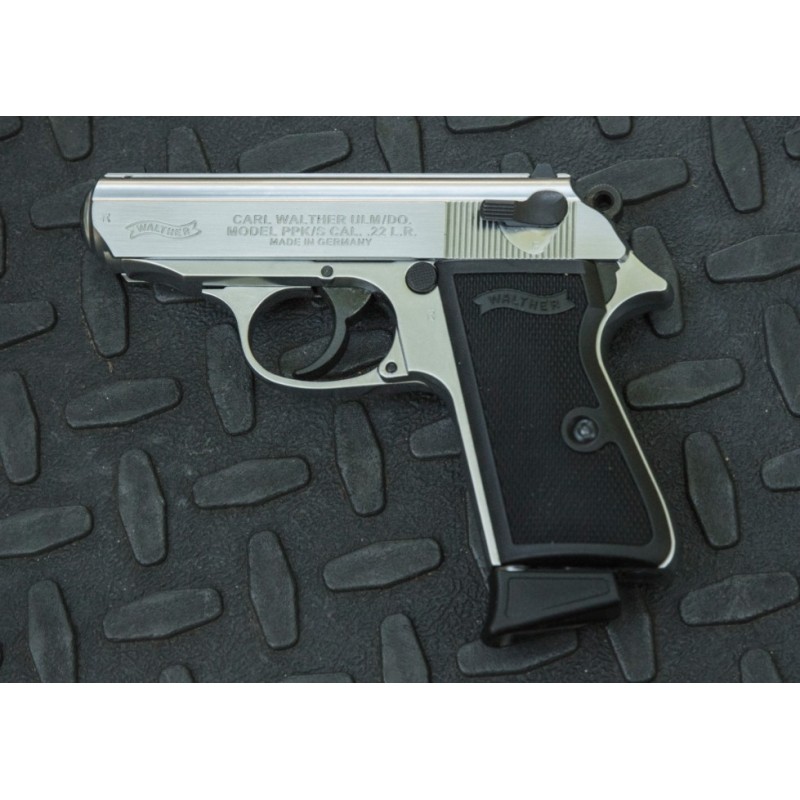 Pištola Walther PPK/S .22 lr Nickel
