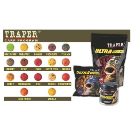 Boili Traper Ultra 1kg 16mm Jagoda