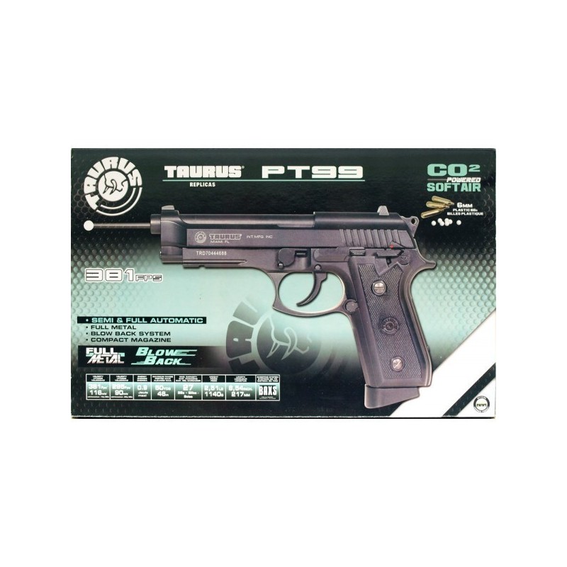 Pištola TAURUS PT99 Co2 6mm blow back semi & auto